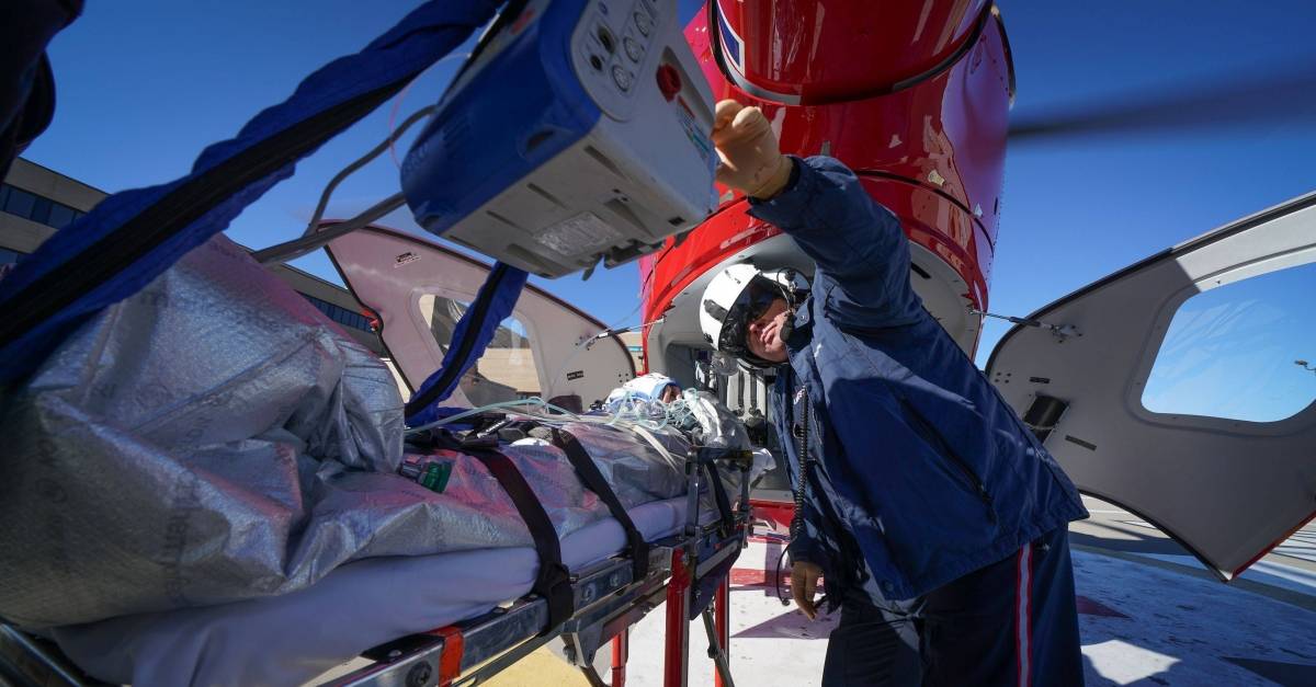 Medical flight for Patient